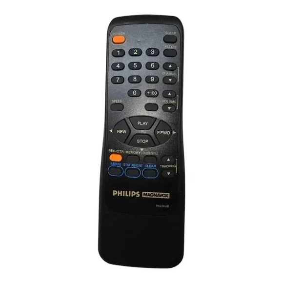 Philips | Other | Philips Magnavox Read Vcr Remote Control N23oud Black ...